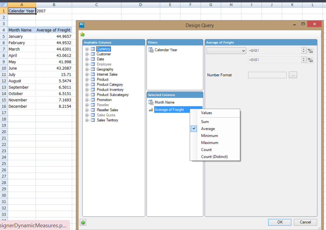 Tabular designer | Anapedia